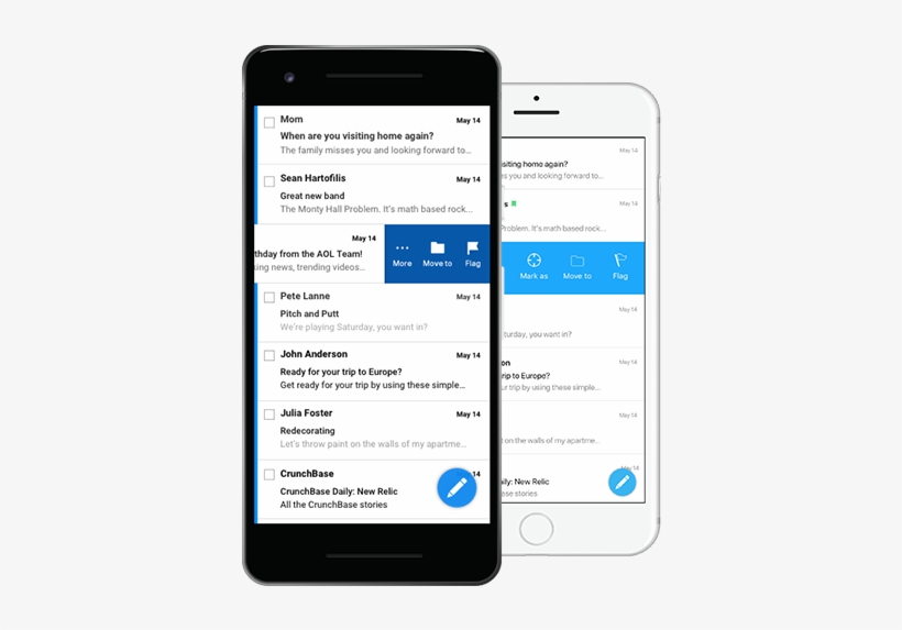 For Mobile Introducing Swipe Transparent Background - Aol Mail - Free ...