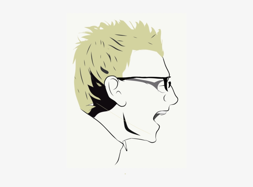 Illustration Of Chester Bennington - Illustration - Free Transparent ...
