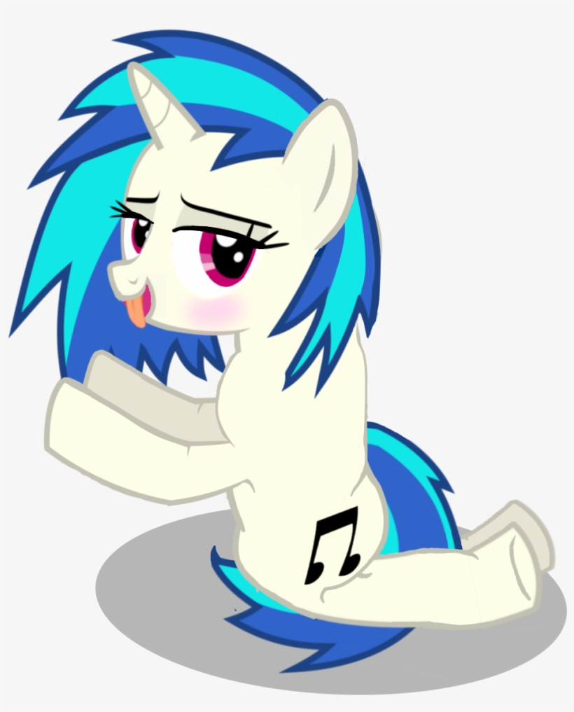 Neon Lights Mlp And Vinyl Scratch