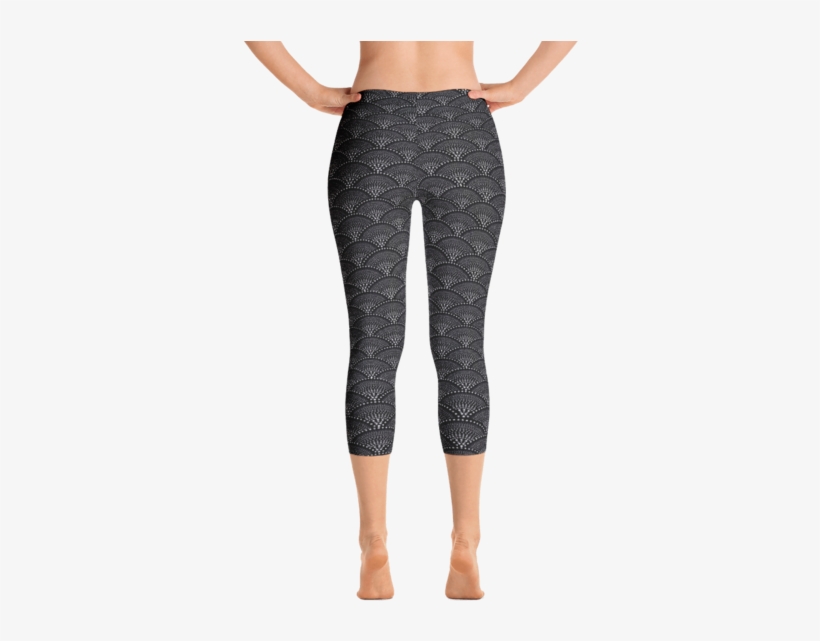 Fish Scale Pattern Leggings - Gear Fuel Strong Is The New Skinny Blue ...