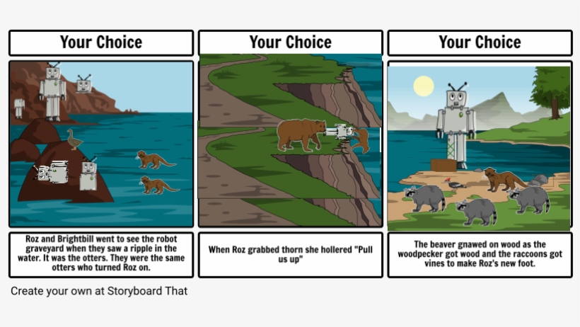 The Wild Robot - Cartoon - Free Transparent PNG Download - PNGkey