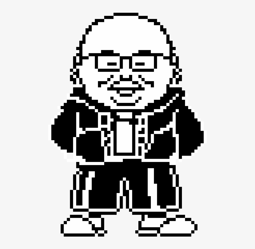 Sans Sprite - Sans Undertale Sprite - Free Transparent PNG Download ...