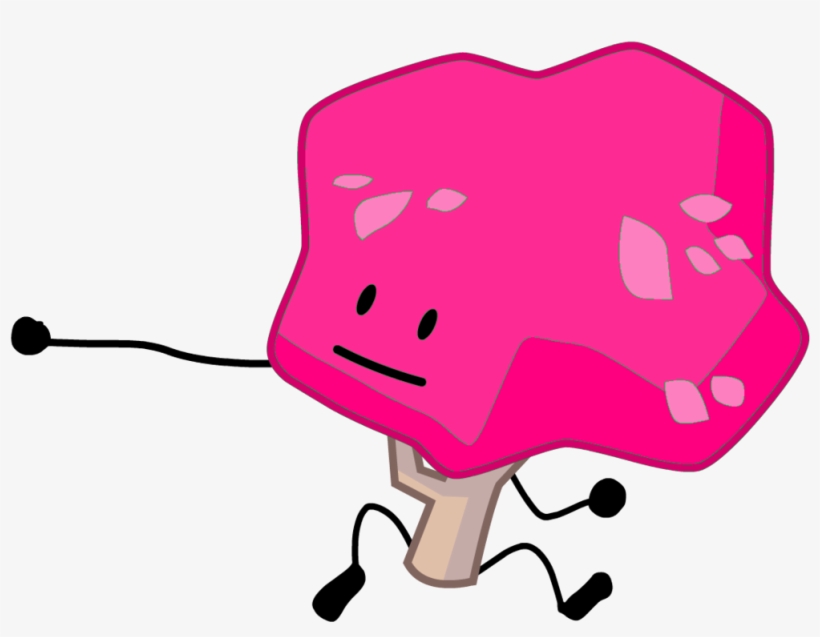 Cherry Blossom Tree - Battle For Dream Island Tree - Free Transparent ...