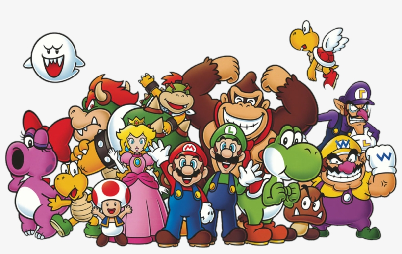 Nintendo Characters Png File - Super Mario - Free Transparent PNG ...