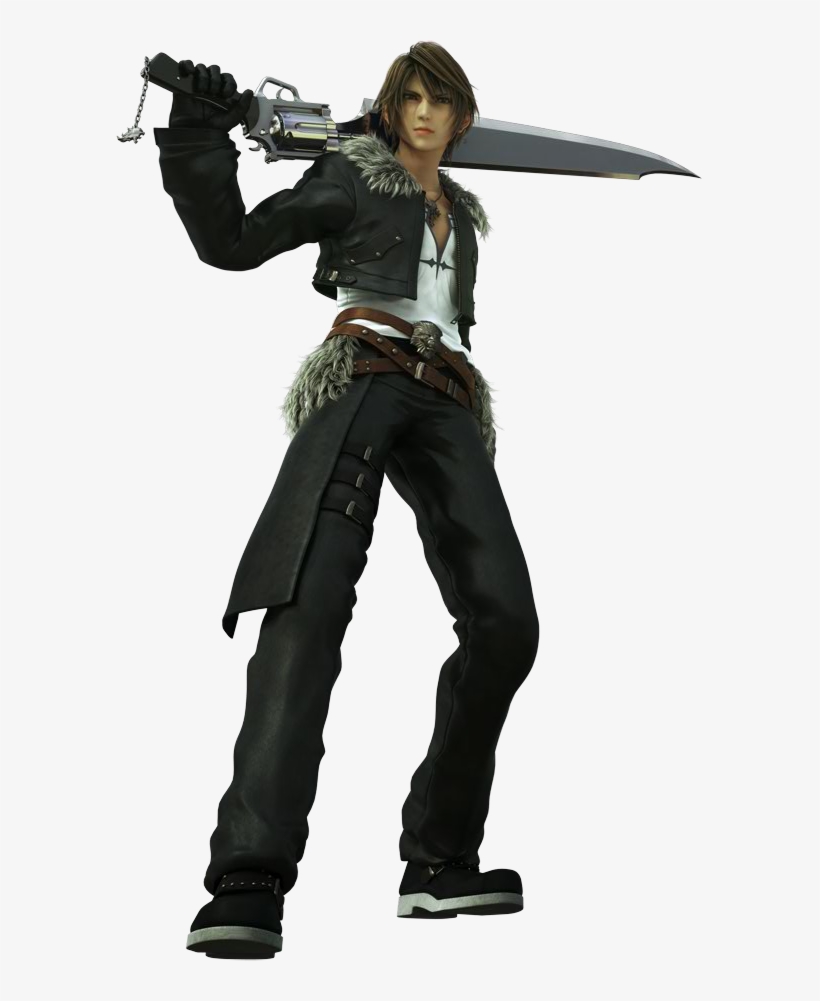 Squall Dissidia Cg Render - Squall Leonhart - Free Transparent PNG ...