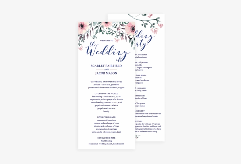€6 - - Wedding Evening Invitations Template - Free Transparent PNG ...