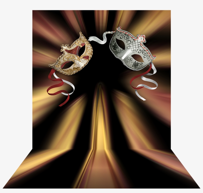 Masquerade Gold - Masquerade Background - Free Transparent PNG Download ...