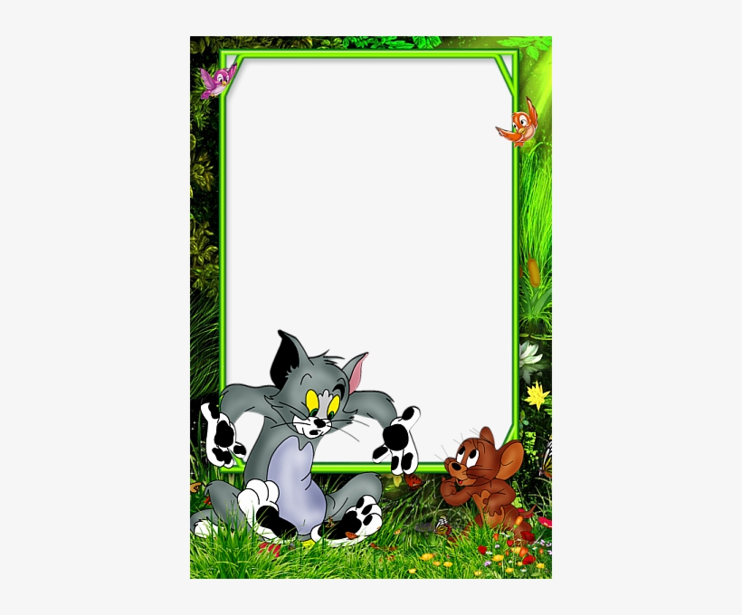 Related Wallpapers - Tom And Jerry Border Design - Free Transparent PNG ...