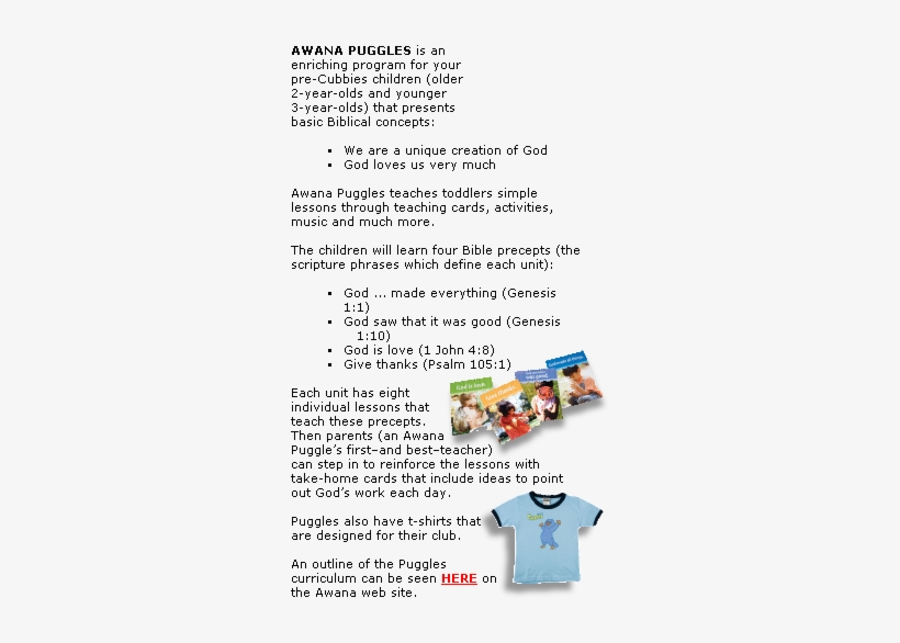 Awana Puggles Png - Awana - Free Transparent PNG Download - PNGkey