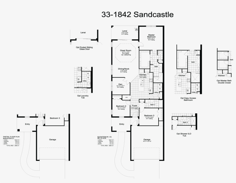 Sandcastle Floor Plan - Floor Plan - Free Transparent PNG Download - PNGkey