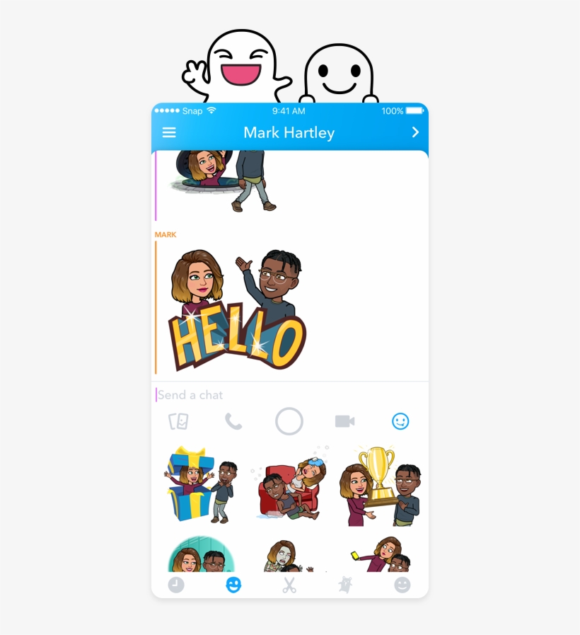 Bitmoji >> Your Personal Emoji Computer Technology, - Bitstrips - Free ...