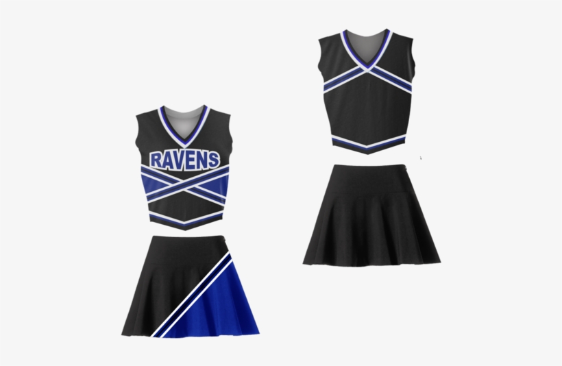 One Tree Hill Ravens Cheerleader Uniform Stitch Sewn - Tree Hill ...