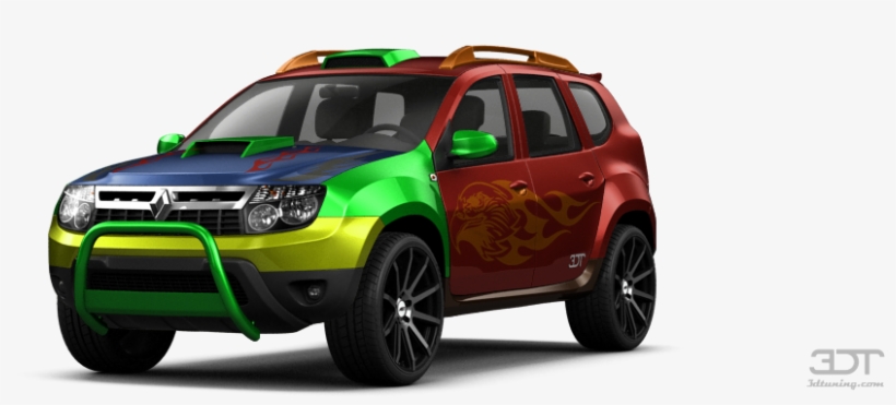 Renault Duster Crossover 2012 Tuning - 3d Tuning - Free Transparent PNG ...