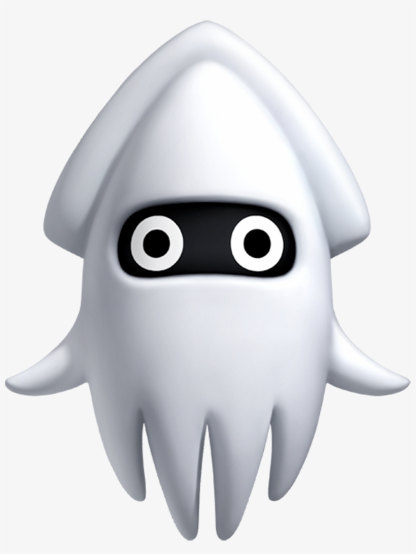 Mario Kart Ds - Mario Blooper - Free Transparent PNG Download - PNGkey