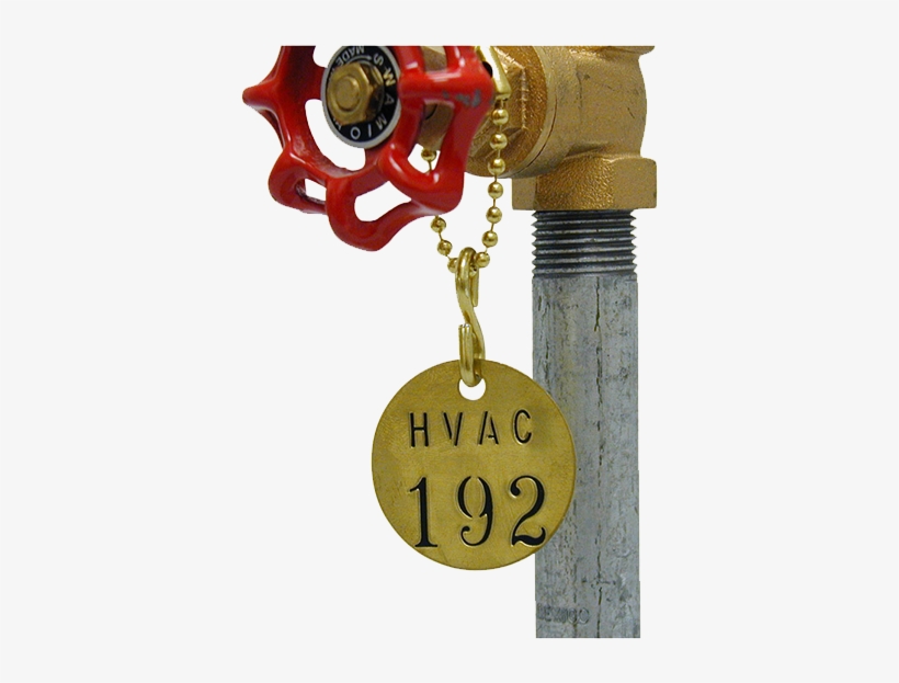 Brady Blank Metal Valve Tag Range - Free Transparent PNG Download - PNGkey