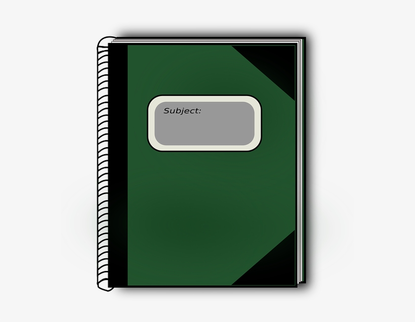 Notebook Clipart Journal - Free Transparent PNG Download - PNGkey