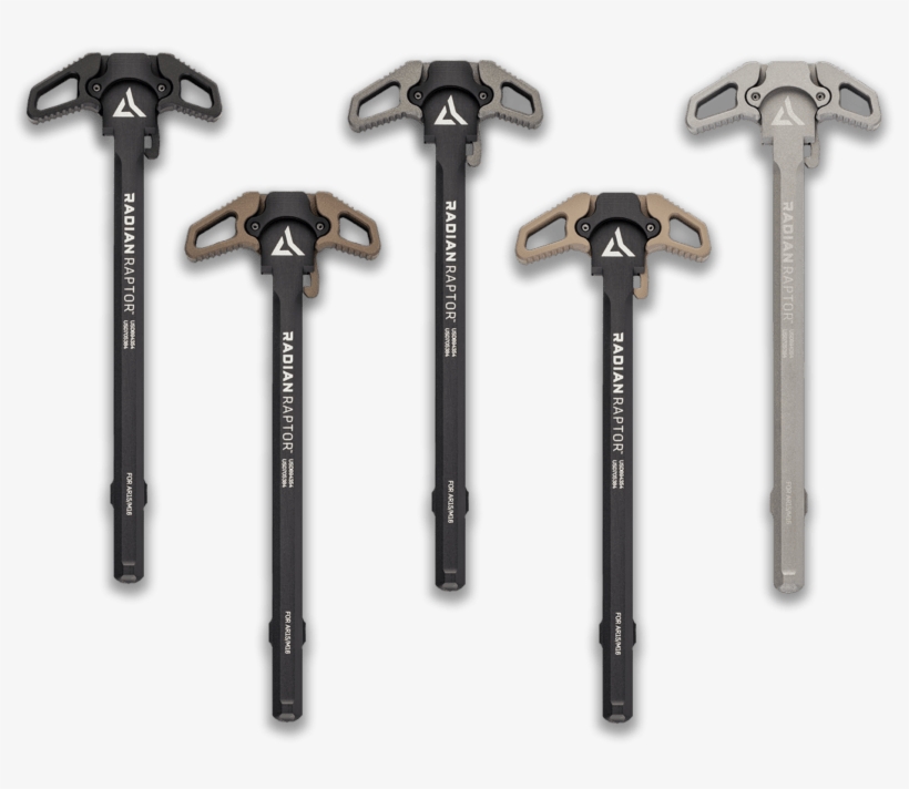 Radian Raptor Charging Handle - Free Transparent PNG Download - PNGkey
