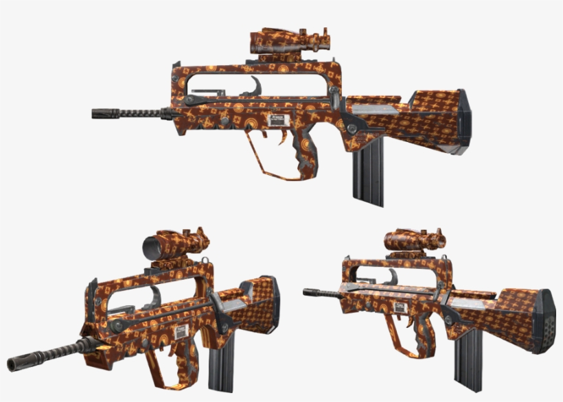 「聖 - Sf2 Famas - Free Transparent PNG Download - PNGkey