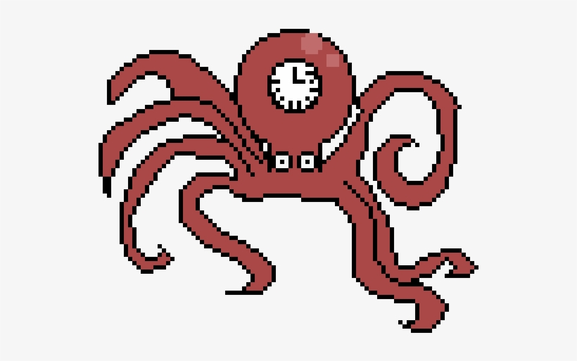 Clocktopuss - Dopefish - Free Transparent PNG Download - PNGkey