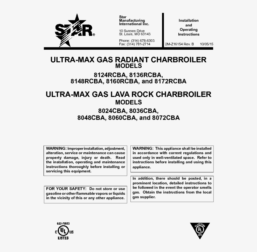 Download Owner Manual - Star Manufacturing - Free Transparent PNG ...