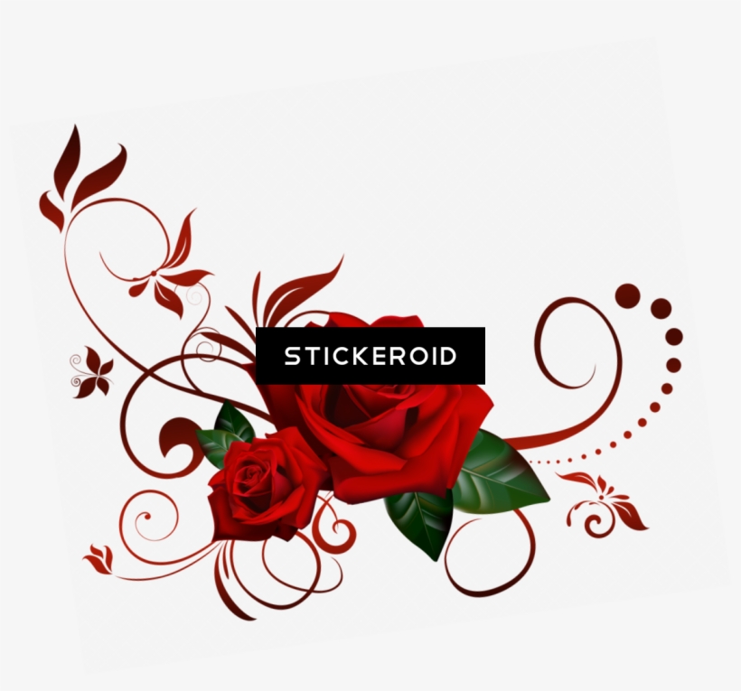 Gothic Rose Flower - Transparent Background Rose Png - Free Transparent ...