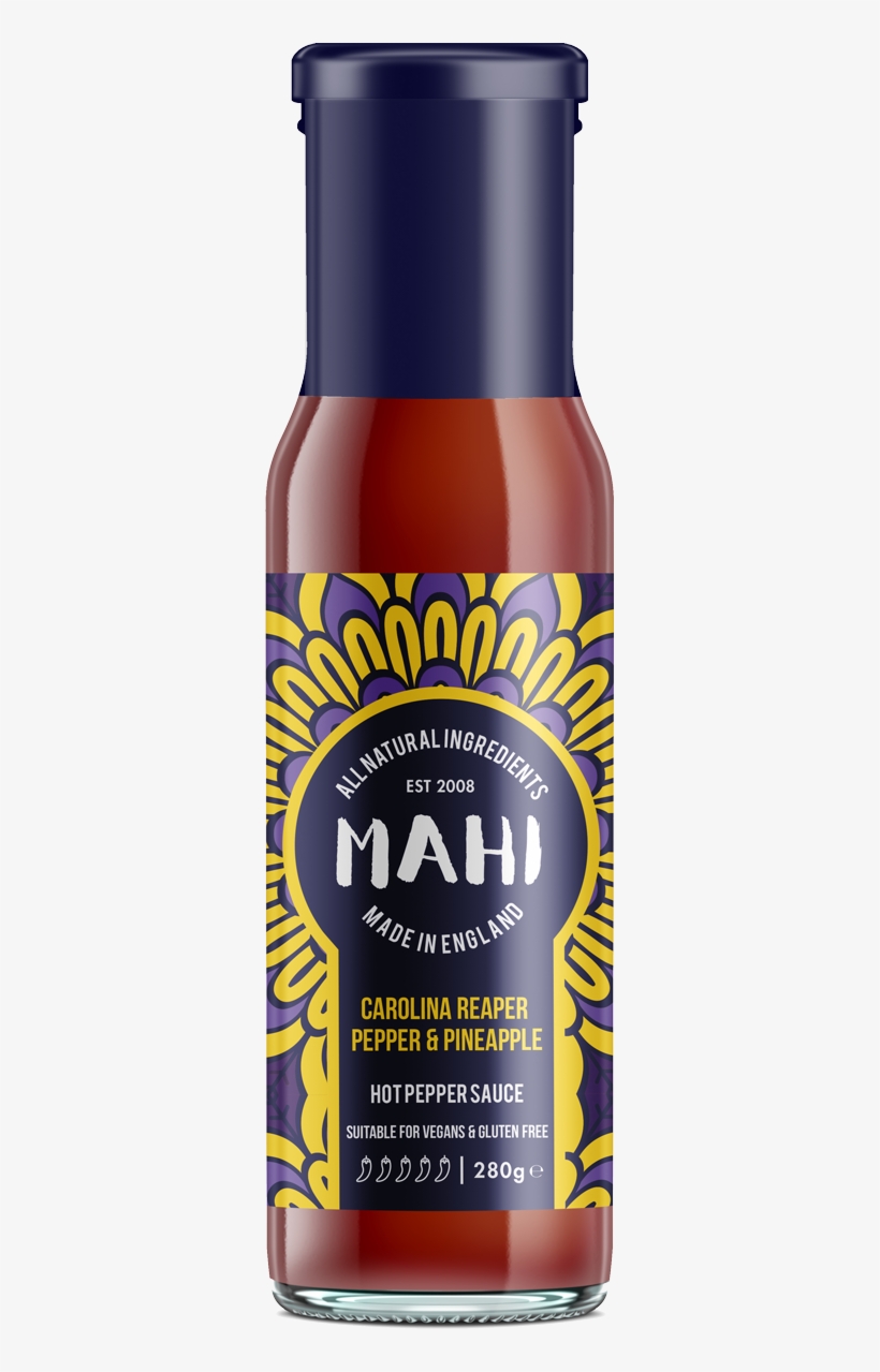 Carolina Reaper & Pineapple - Bottle - Free Transparent PNG Download ...