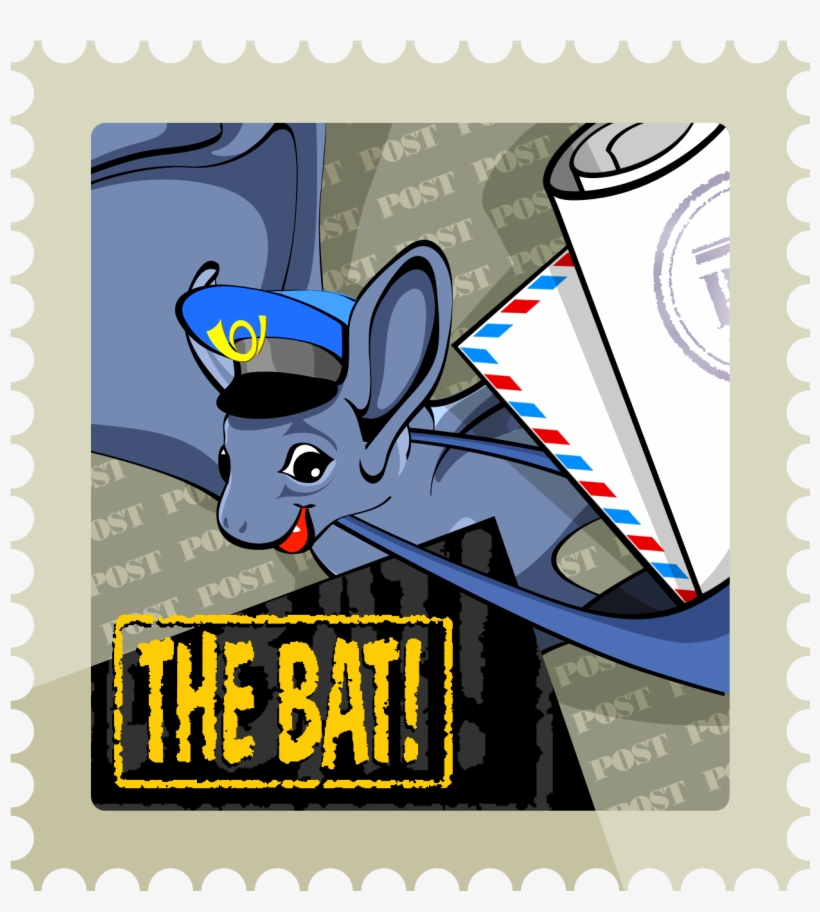Bat Mail Logo - Free Transparent PNG Download - PNGkey