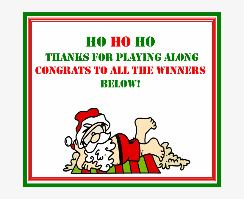 Winners List For Our Christmas In July Event - Walter Peak - Free ...