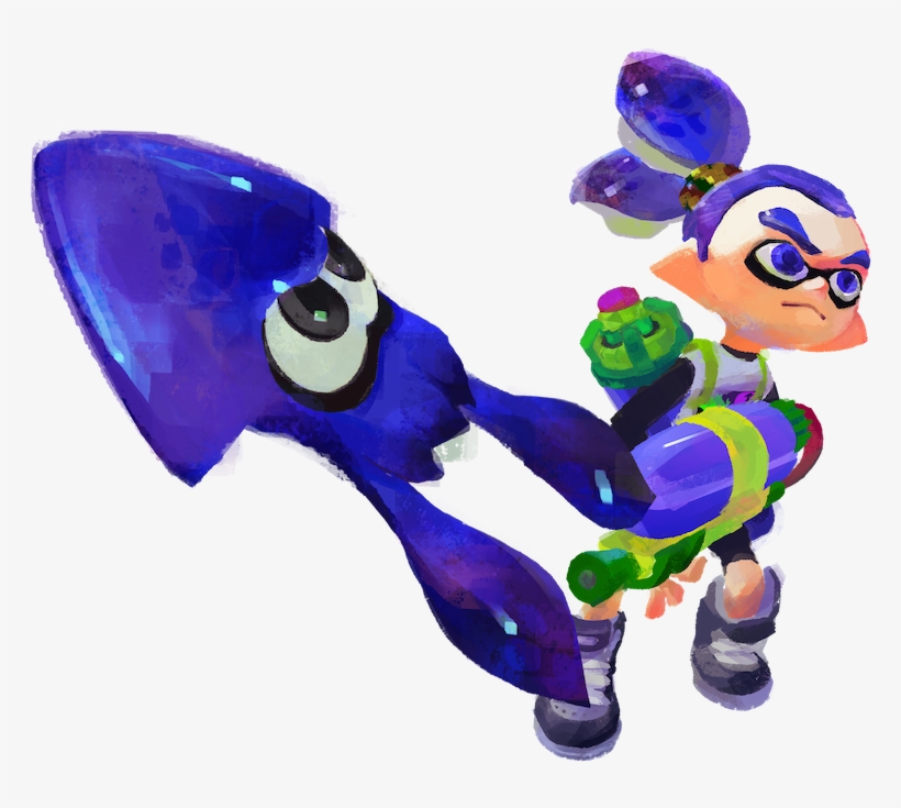 Splatoon Man - Free Transparent PNG Download - PNGkey