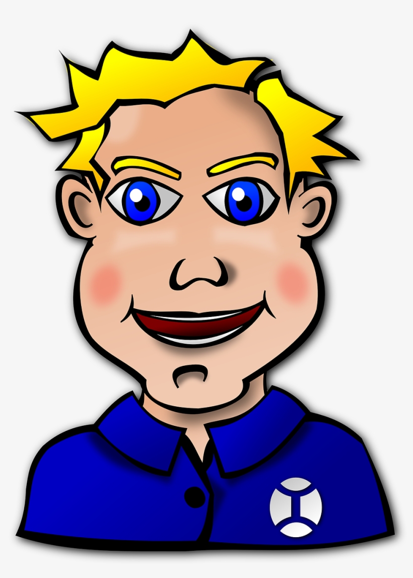 Male Vector Smile - People Faces Clip Art - Free Transparent PNG ...