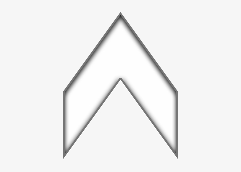Silver Arrow Up - Triangle - Free Transparent PNG Download - PNGkey