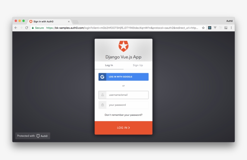 Auth0 Login Page - Angular 4 Login Page - Free Transparent PNG Download ...