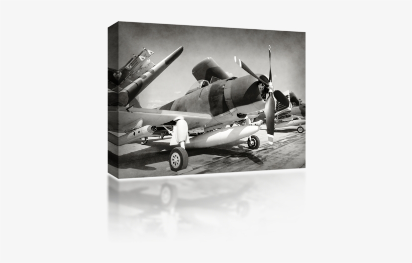 Sandy Fighters - Sonstige Glasbild Aircraft (bh 80x80 Cm) - Free ...