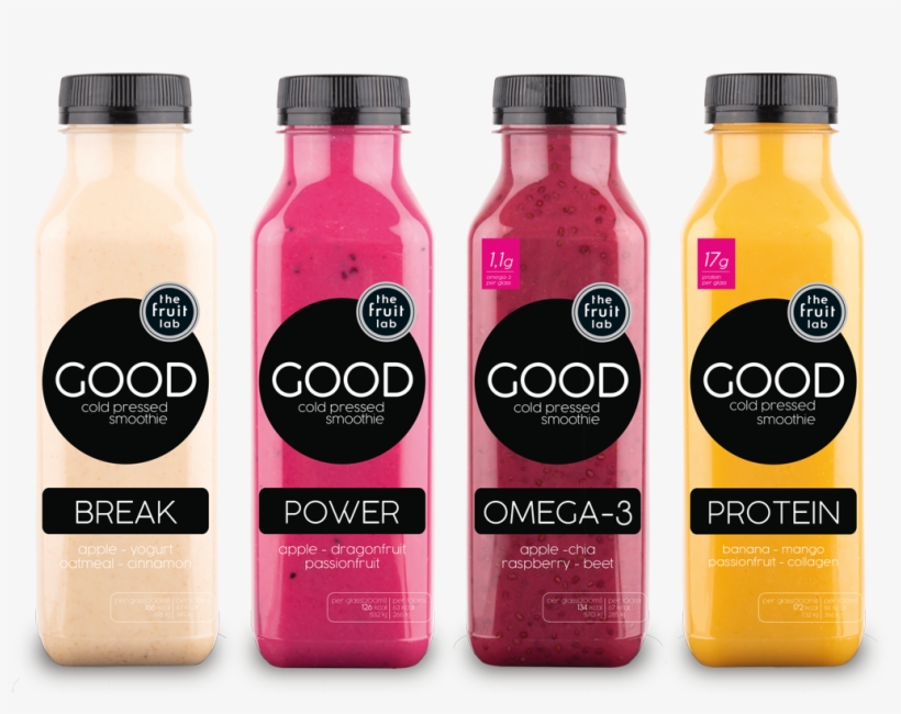 Good Smoothies By The Fruit Lab - Smoothie - Free Transparent PNG ...
