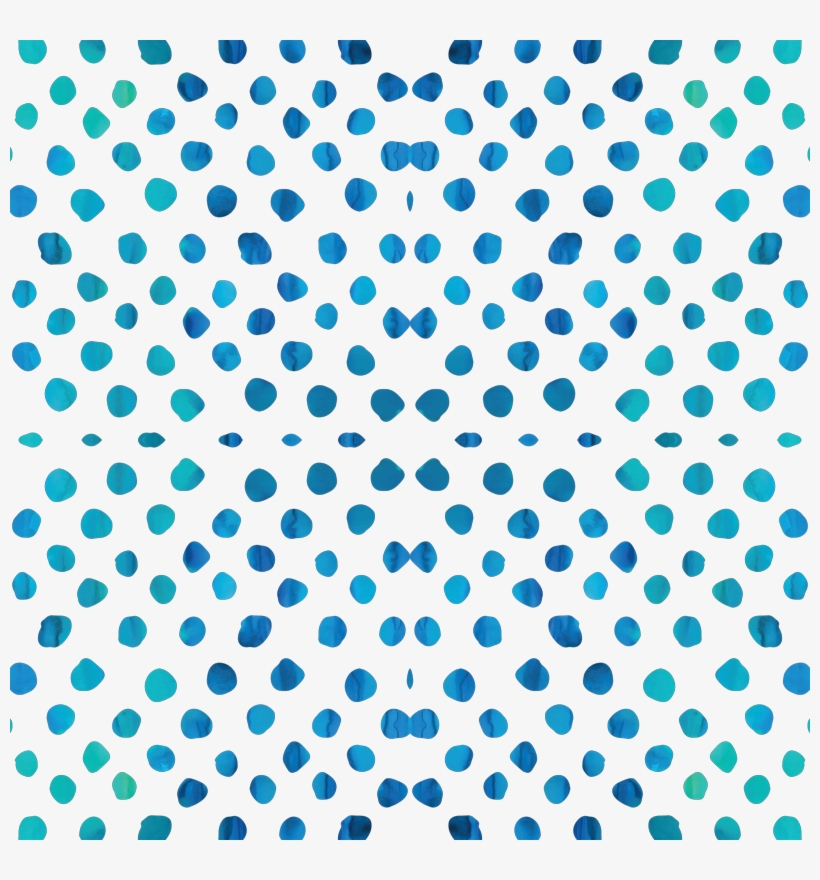"messy" Watercolor Dots Fabric - Stock Illustration - Free Transparent ...
