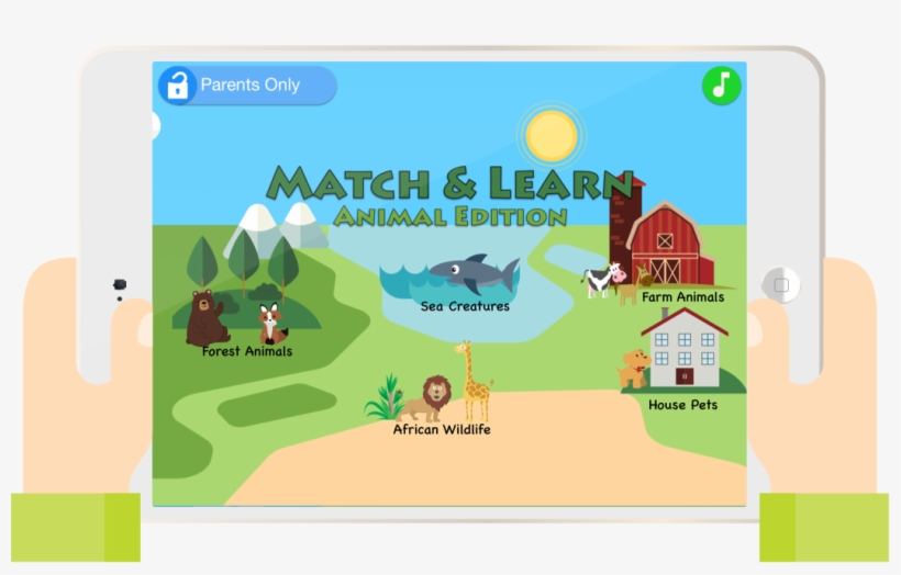Match & Learn - Farm - Free Transparent PNG Download - PNGkey