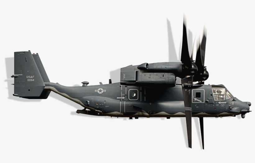 A 3d Osprey V-22 Helicopter Model - Tiltrotor - Free Transparent PNG ...