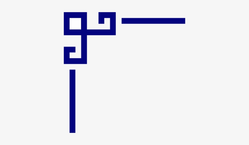 Blue Corner Borders Simple