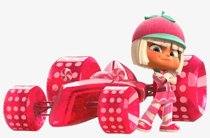 Taffyta Muttonfudge With Her Speedcar - Taffyta - Disney's Wreck-it ...