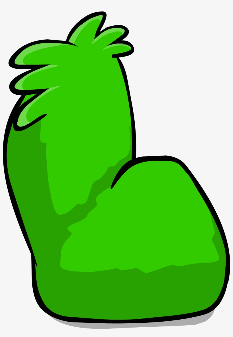 Fuzzy Green Couch Sprite 005 - Couch - Free Transparent PNG Download ...