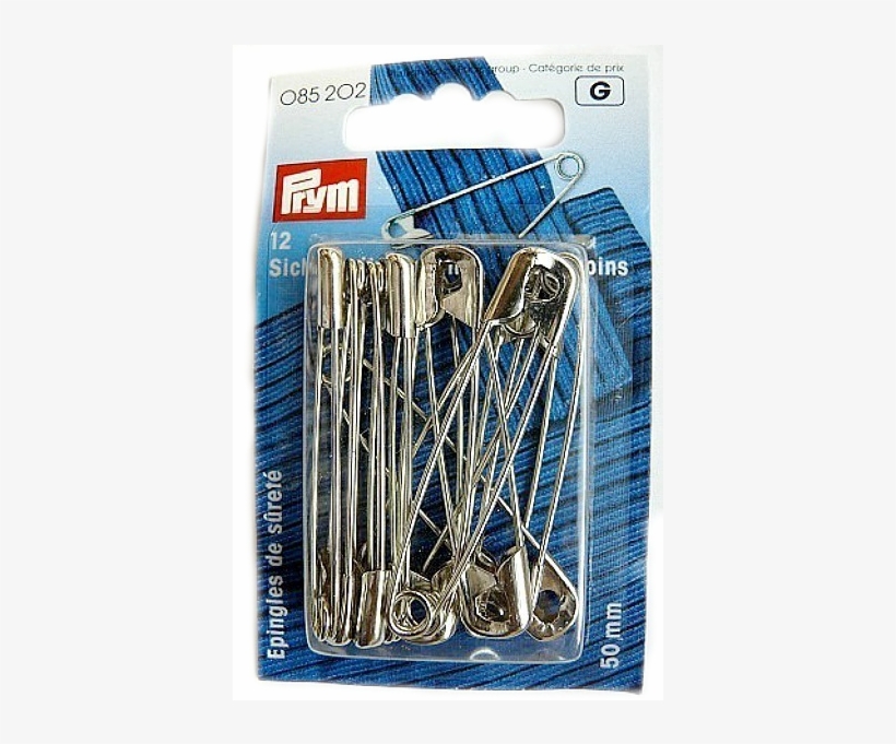Prym 085440 Safety Pins With Coil Hardened Steel 23mm, - Free ...