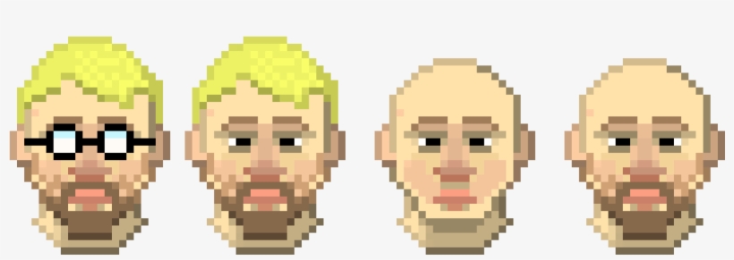 Sam Hyde Faces - Pixel Art - Free Transparent PNG Download - PNGkey