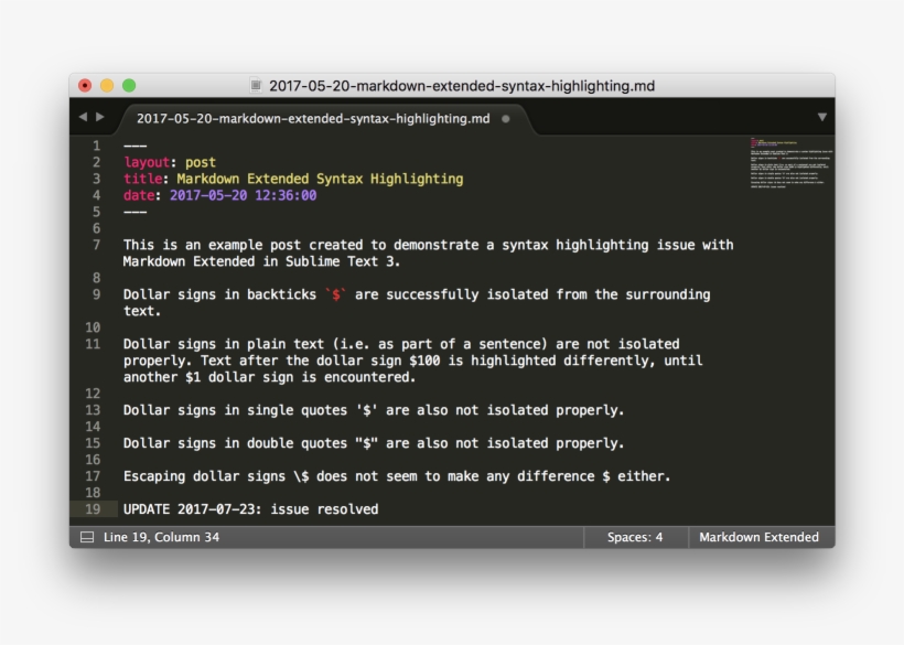 2017 07 23 Screen Shot Sublime Text 3 Markdown Extended - Sublime Text ...