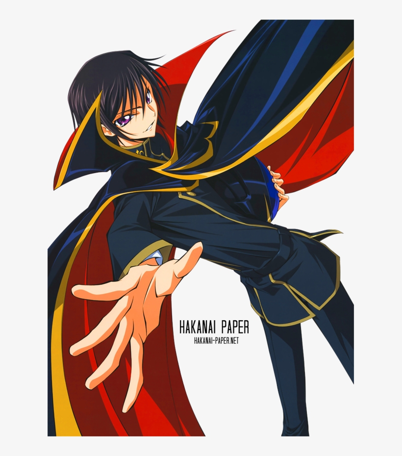 Code Geass - Code Geass Lelouch - Free Transparent PNG Download - PNGkey