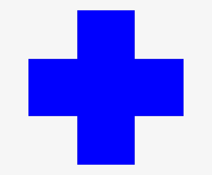 Dark Blue Cross - Free Transparent PNG Download - PNGkey