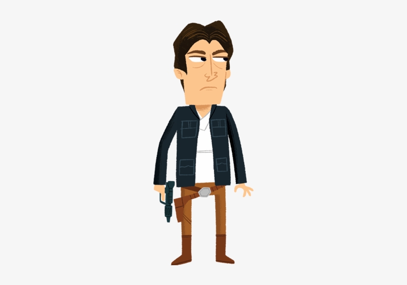Pin Han Solo Clip Art - Cartoon - Free Transparent PNG Download - PNGkey