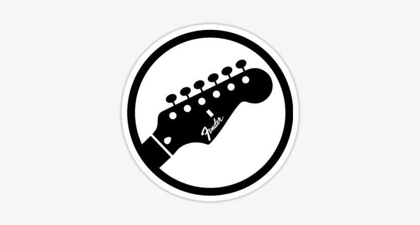 Fender Sticker - Free Transparent PNG Download - PNGkey