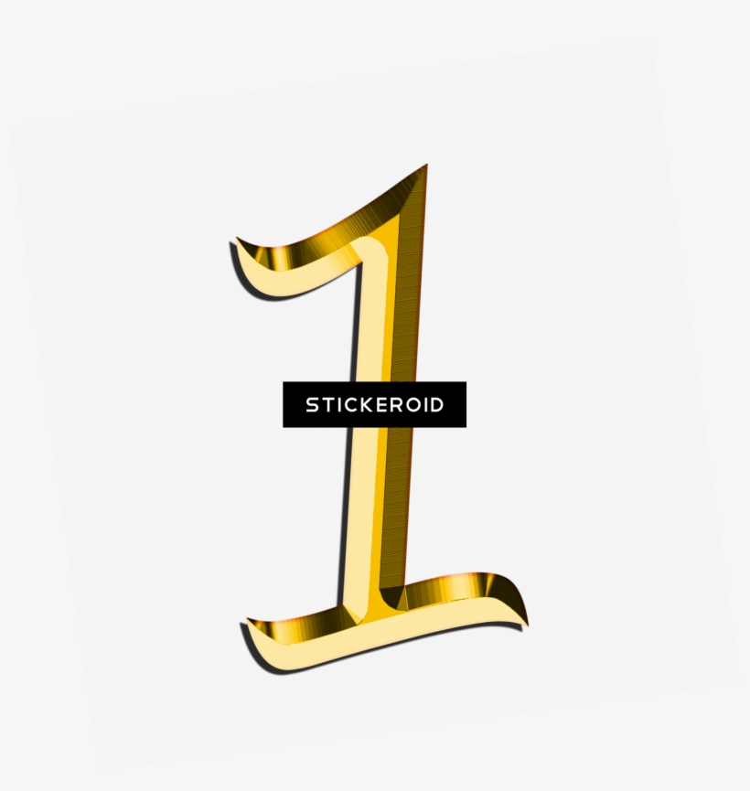 Golden Number - Calligraphy - Free Transparent PNG Download - PNGkey