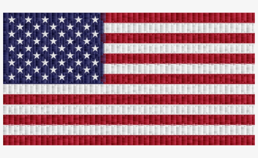 American Flag Rectangular - Lynchburg - Free Transparent PNG Download ...