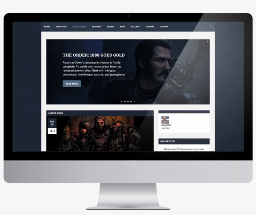 Website Home Page - Free Transparent PNG Download - PNGkey